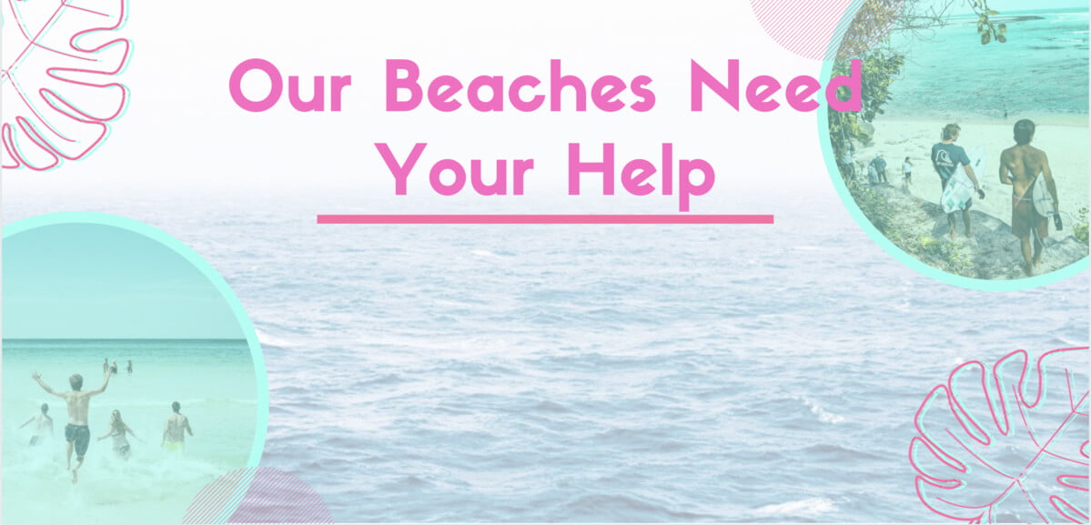Our Beaches Need Your Help!